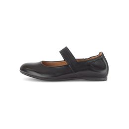 Gabor Leder-Ballerinas in Schwarz - 50% | Gr&ouml;&szlig;e 37,5 | Damen-ballerinas