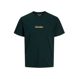 Jack & Jones Jack & Jones T-Shirt 'JJKENDRICK' Herren Gr&ouml;&szlig;e XS dunkelblau / knallrot / wei&szlig;