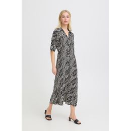 B.Young Kleid 'JOELLA' Damen Gr&ouml;&szlig;e 42 schwarz / wei&szlig; Sommerkleid