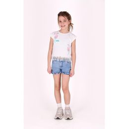 B.Nosy Shirt "Tikki" in Wei&szlig; - 28% | Gr&ouml;&szlig;e 116 | Kinder-oberteile
