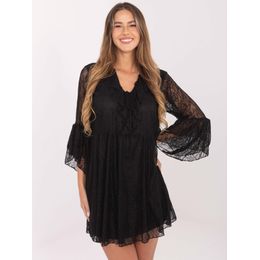 Madnezz House Kleid Damen Gr&ouml;&szlig;e 38/40 schwarz Sommerkleid