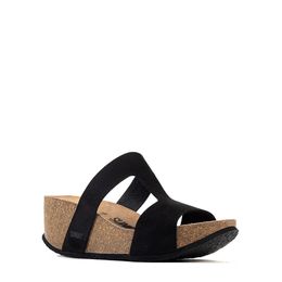 Sunbay Keilpantoletten "Marigold" in Schwarz - 49% | Gr&ouml;&szlig;e 38 | Damen-pantoletten