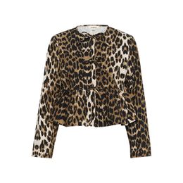 Soaked in Luxury Bluse 'SLXala' Damen Gr&ouml;&szlig;e XL beige / braun / schwarz