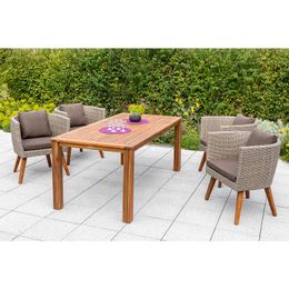 Merxx Imperia Set 5tlg. Tisch 185x90 cm