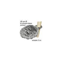 nanook Liegemulde XL extratief grau &Oslash; 45 cm