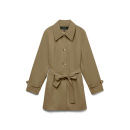 V&eacute;ro Moda Vero Moda Mantel 'VMChelseaanna' Damen Gr&ouml;&szlig;e L hellbraun