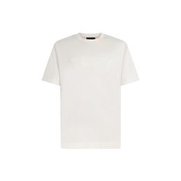 BOSS T-Shirt 'C-Taut 180_AM' Herren Gr&ouml;&szlig;e M wei&szlig; / wollwei&szlig;