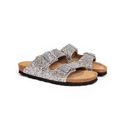 Sunbay Pantoletten "Trefle" in Bronze - 45% | Gr&ouml;&szlig;e 41 | Damen-pantoletten