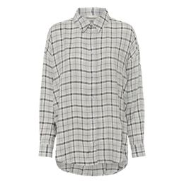 My Essential Wardrobe Blouse 'Iris' female size S Light grey / Black