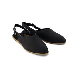 Toms Shoes TOMS Leder-Slingballerinas in Schwarz - 56% | Gr&ouml;&szlig;e 42 | Damen-ballerinas