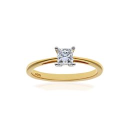 Diamant Leternel Ring Damen Gr&ouml;&szlig;e 53 gold