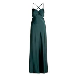 Vera Mont Damen Cocktailkleid "Damen mit Cut-Outs", gr&uuml;n, Gr. 38, Satin, Obermaterial: 100% Polyester. Futter: 100% Polyester, Kleider