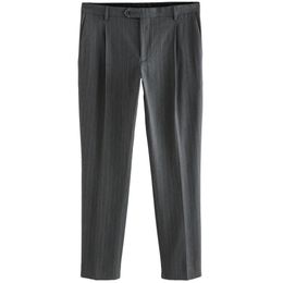 next Pleat-Front Pants male size 34 Brown / Grey / Dark grey