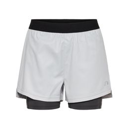 Newline Sporthose Damen Gr&ouml;&szlig;e L hellgrau / schwarz