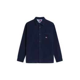 Tommy Jeans Button Up Shirt male size M Navy