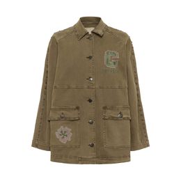 Culture Jacke 'CUsmarta Aliena' Damen Gr&ouml;&szlig;e XXL khaki Sommerjacke