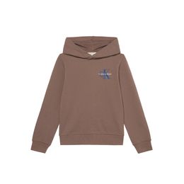 Calvin Klein Jeans Sweatshirt Jungen Gr&ouml;&szlig;e 104 blau / taupe / wei&szlig;