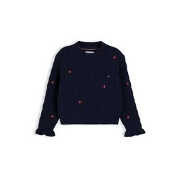 Tommy Hilfiger Sweater girl size 92 Navy / Dark red / Off white