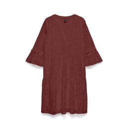 Vero Moda Curve Tunika 'VMCHoney' Damen Gr&ouml;&szlig;e XXXL weinrot