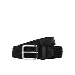 Jack & Jones Jack & Jones G&uuml;rtel 'Spring' Herren Gr&ouml;&szlig;e 90 schwarz / silber