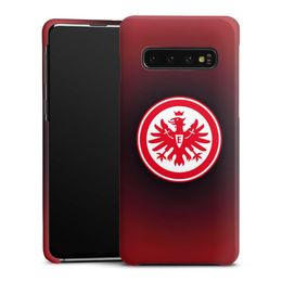 DeinDesign Galaxy S10 Handy Premium Case Smartphone Handyh&uuml;lle Schutzh&uuml;lle matt Official Licensed Product Coat Of Arms Eintracht Frankfurt Premium Case