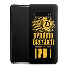 DeinDesign Galaxy S10 Handy Premium Case Smartphone Handyh&uuml;lle Schutzh&uuml;lle matt Sg Dynamo Dresden Statement Sgd Premium Case