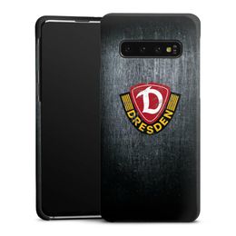 DeinDesign Galaxy S10 Handy Premium Case Smartphone Handyh&uuml;lle Schutzh&uuml;lle matt Sgd Official Licensed Product Sg Dynamo Dresden Premium Case