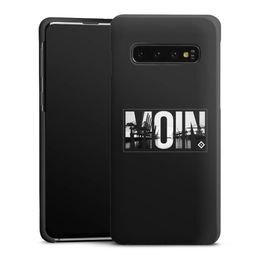 DeinDesign Galaxy S10 Handy Premium Case Smartphone Handyh&uuml;lle Schutzh&uuml;lle matt Hamburger Sv Hsv Official Licensed Product Premium Case