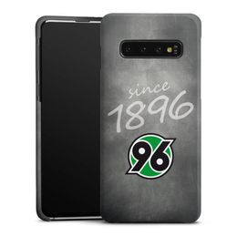 DeinDesign Galaxy S10 Handy Premium Case Smartphone Handyh&uuml;lle Schutzh&uuml;lle matt Hannover 96 H96 Official Licensed Product Premium Case