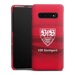 DeinDesign Galaxy S10 Handy Premium Case Smartphone Handyh&uuml;lle Schutzh&uuml;lle matt Stadium Official Licensed Product Vfb Stuttgart Premium Case