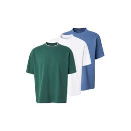 Abercrombie & Fitch Abercrombie & Fitch T-Shirt Herren Gr&ouml;&szlig;e M opal / smaragd / wei&szlig;