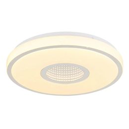 Globo Lighting Deckenleuchte wei&szlig; Ma&szlig;e (cm): H: 6,5 &Oslash;: 38 &raquo; H&ouml;ffner