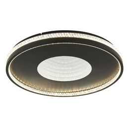 Globo Lighting Deckenleuchte schwarz Ma&szlig;e (cm): H: 6,5 &Oslash;: 50.5 &raquo; H&ouml;ffner