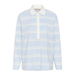 Culture Poloshirt 'CUbejse' Damen Gr&ouml;&szlig;e L himmelblau / wei&szlig;