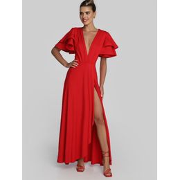 Madnezz House Kleid Damen Gr&ouml;&szlig;e 42 rot Sommerkleid