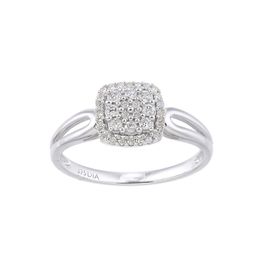 Diamant Leternel Ring Damen Gr&ouml;&szlig;e 49 silber