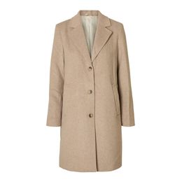 Selected Between-Seasons Coat 'SLFSASJA' female size XL Cream