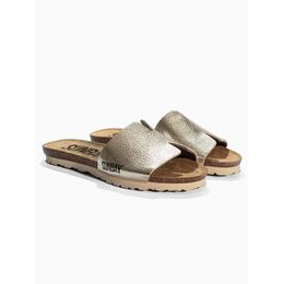 Sunbay Pantoletten "Djeeli" in Gold - 53% | Gr&ouml;&szlig;e 36 | Damen-pantoletten