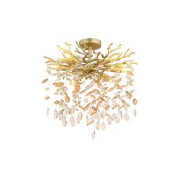 Globo Lighting Deckenleuchte gold Ma&szlig;e (cm): H: 56 &Oslash;: 50 &raquo; H&ouml;ffner