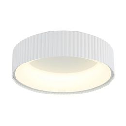 Globo Lighting Deckenleuchte wei&szlig; Ma&szlig;e (cm): H: 13 &Oslash;: 46 &raquo; H&ouml;ffner