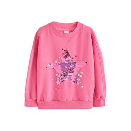 next Sweatshirt M&auml;dchen Gr&ouml;&szlig;e 164 lila / hellpink