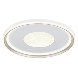 Globo Lighting Deckenleuchte wei&szlig; Ma&szlig;e (cm): H: 6,5 &Oslash;: 59 &raquo; H&ouml;ffner