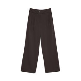 V&eacute;ro Moda VERO MODA Pleat-Front Pants 'VMEda' female size 38 Dark brown