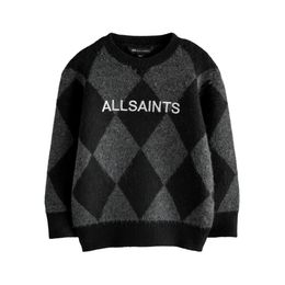 Smallsaints Pullover 'Joker' Jungen Gr&ouml;&szlig;e 110 grau / schwarz / wei&szlig;