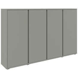 Xora Schuhschrank, Gr&uuml;n, Kunststoff, 18 F&auml;cher, 192.7x120x33.8 cm, Garderobe, Schuhaufbewahrung, Schuhschr&auml;nke