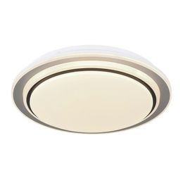 Globo Lighting Deckenleuchte wei&szlig; Ma&szlig;e (cm): H: 7 &Oslash;: 40 &raquo; H&ouml;ffner