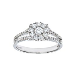 Diamant Leternel Ring Damen Gr&ouml;&szlig;e 58 silber