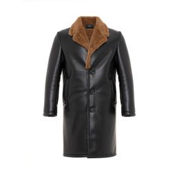 Antioch Winter Coat Herren Gr&ouml;&szlig;e S braun / schwarz
