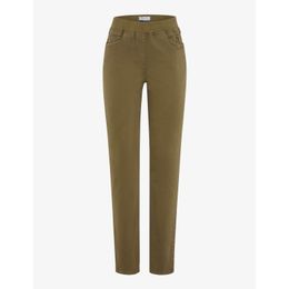 Raphaela by Brax Damen Five-Pocket-Hose Style PAMINA AVOCADO, denim dunkelgr&uuml;n, Gr. 52K