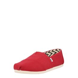 Toms Shoes TOMS Slipper 'ALPARGATA' Herren Gr&ouml;&szlig;e 43.5 rot